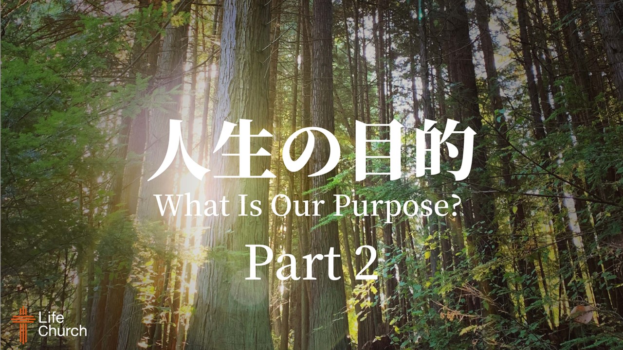 人生の目的パート2 What is Our Purpose Part 2 – Life Church